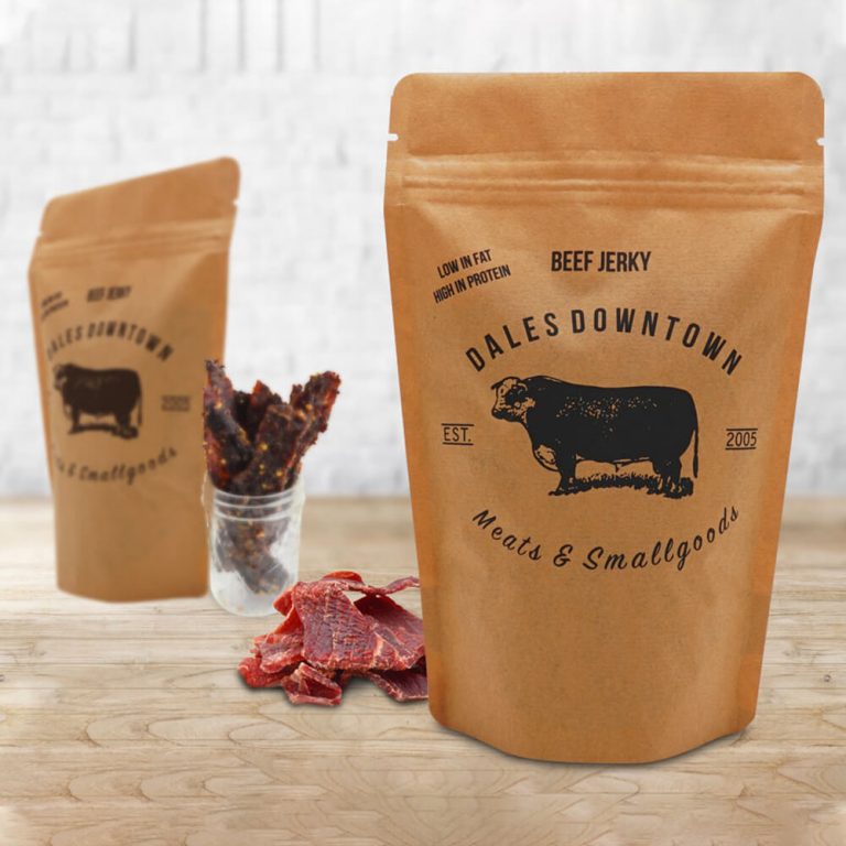 Jerky Bags | custom printed jerky bags | pouchdirect australia